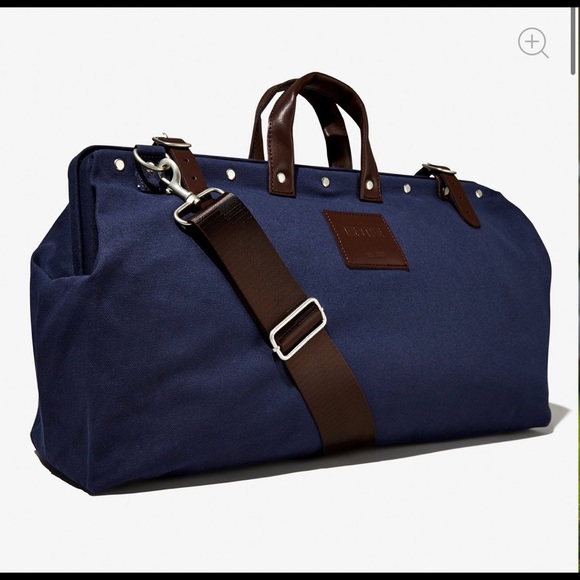 Line Of Trade | Bags | Line Of Trade Canvas Weekender Bag Navy Blue ...